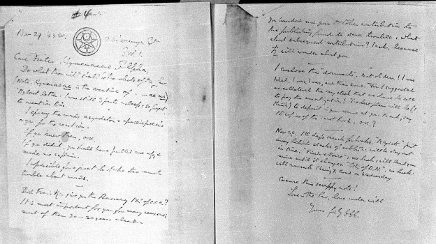 (11/29/1943) Aleister Crowley to Grady McMurtry | The Grady McMurtry ...
